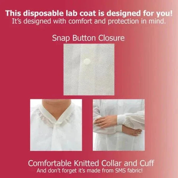 Disposable SMS Lab Coat — MedicalRite