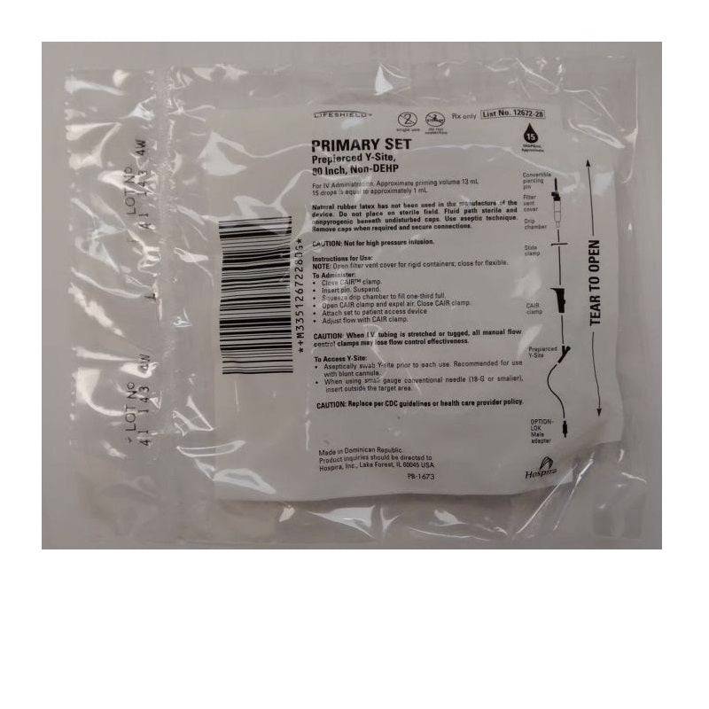 IV Admin Primary Set w Y-Site — MedicalRite