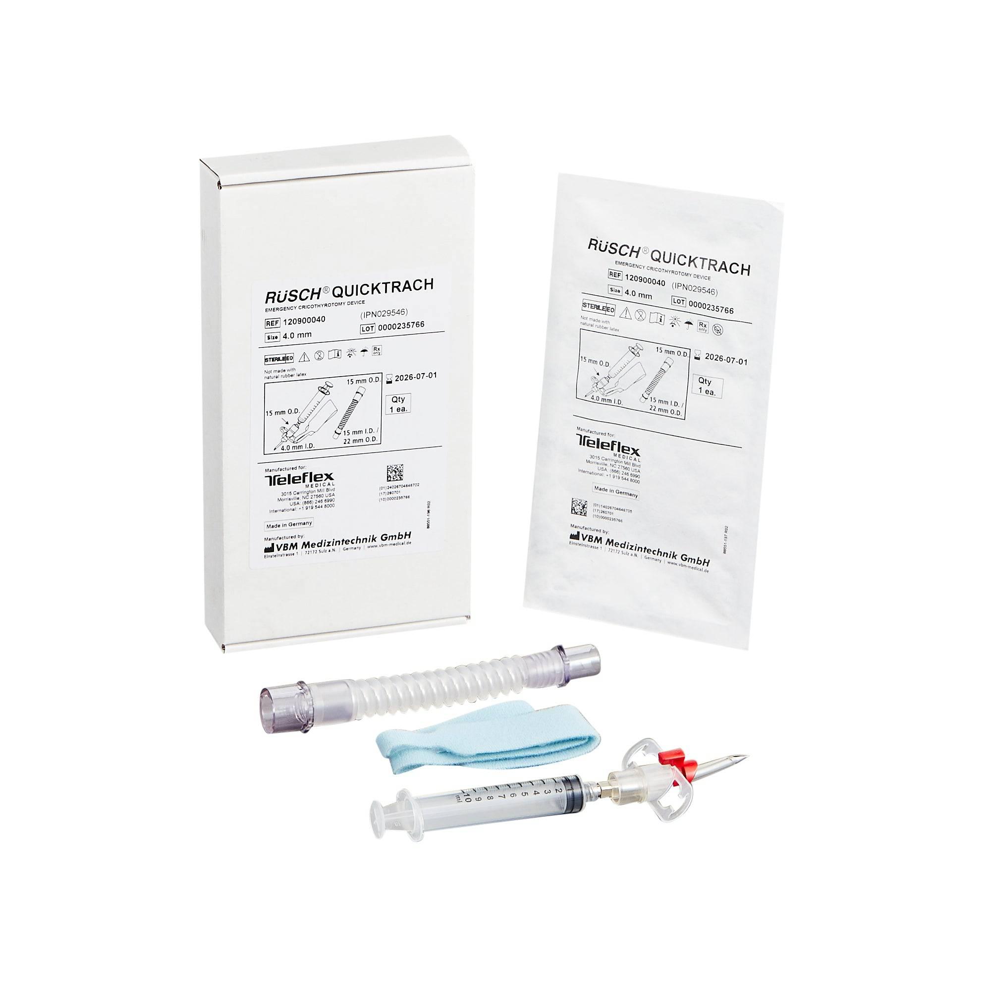 QuickTrach Emergency Cricothyrotomy Kit – MedicalRite
