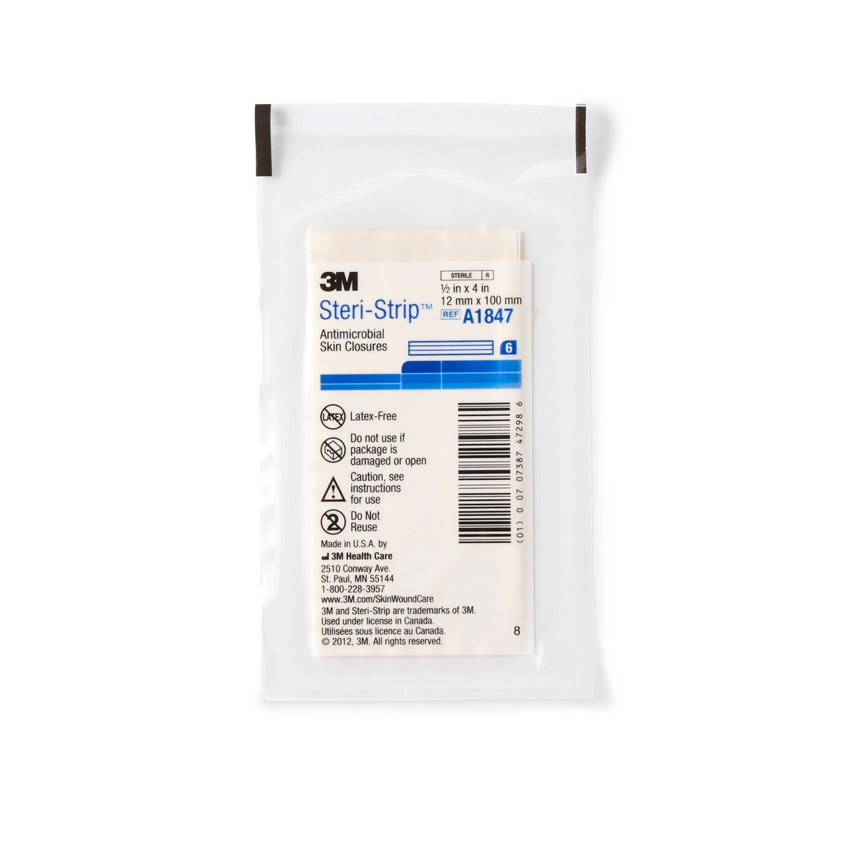 Steri-Strip Anti-Microbial Skin Closure — MedicalRite