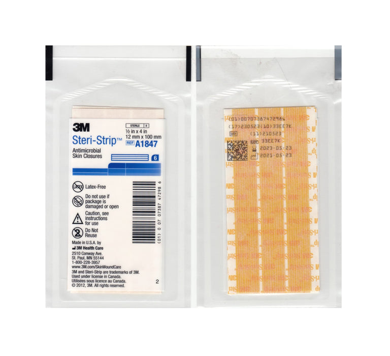 Steri-Strip Anti-Microbial Skin Closure — MedicalRite