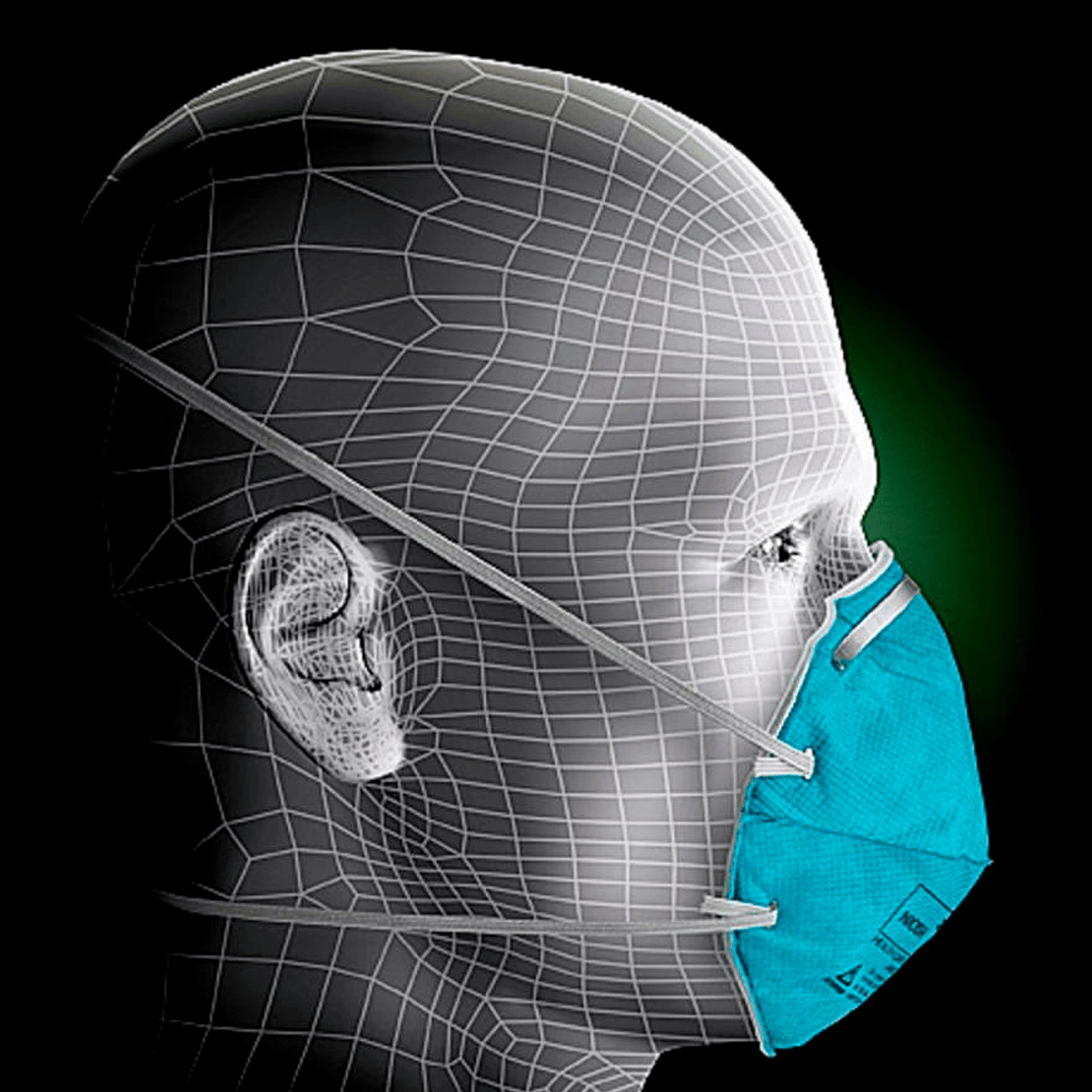 N95 Healthcare Respirator & Surgical Mask: Fluid-Resistant, Reliable A ...