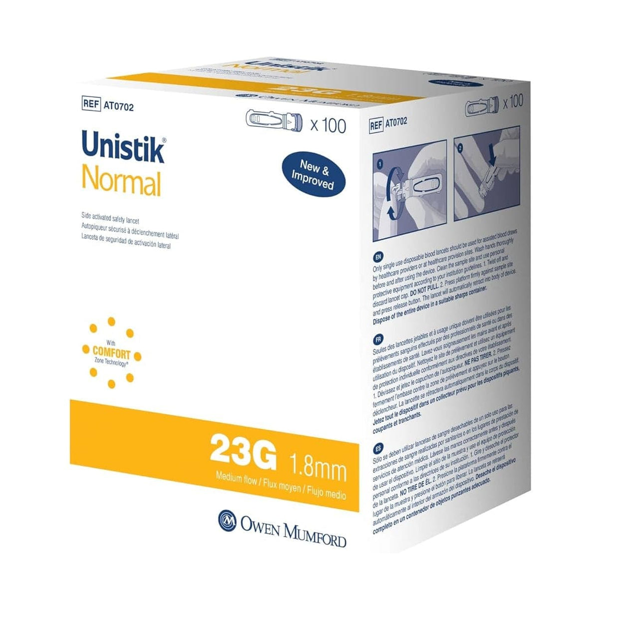 Unistik 2 Normal Lancet — MedicalRite