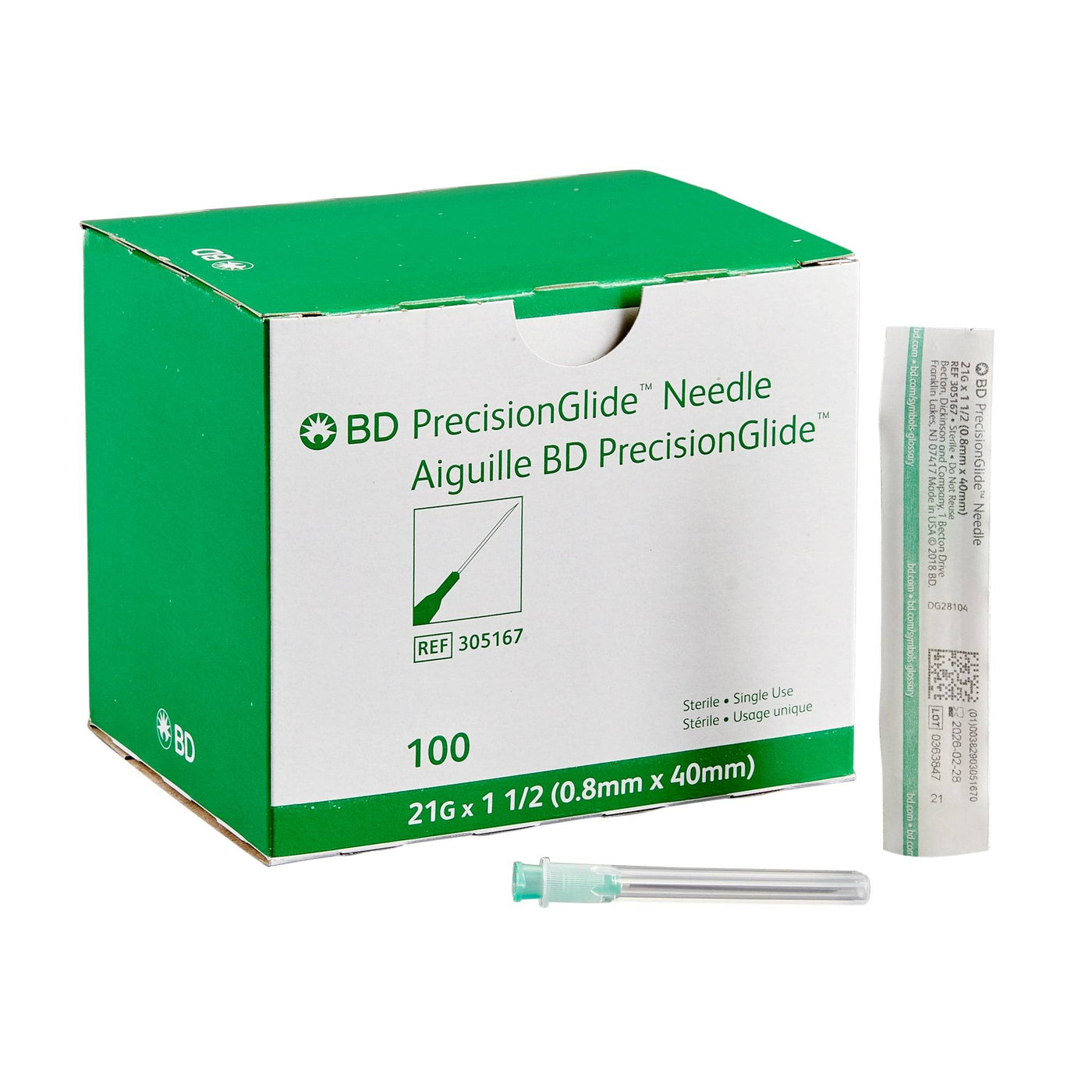 PrecisionGlide Hypodermic Regular Bevel Needle — MedicalRite