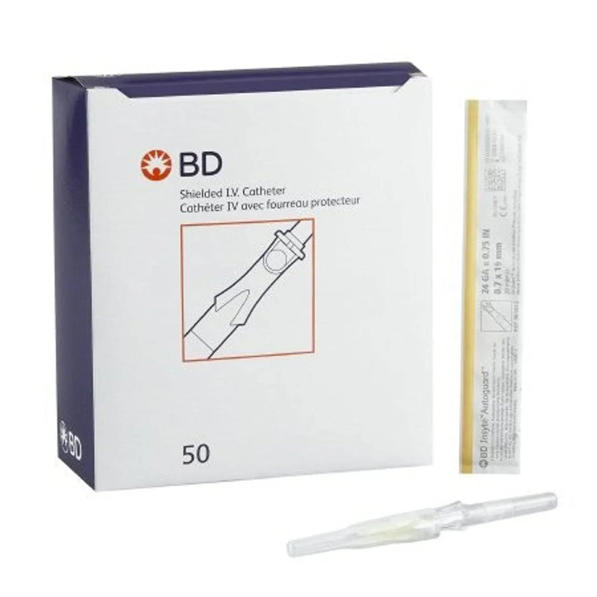 Autoguard Shielded IV Catheter - Winged — MedicalRite