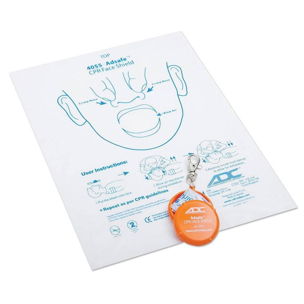 Adsafe CPR Face Shield w Keychain Case — MedicalRite