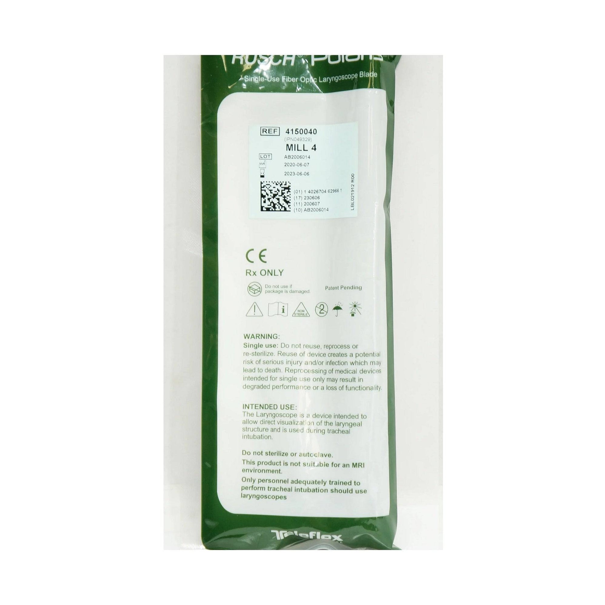 Rusch Polaris Miller Laryngoscope Blade — MedicalRite