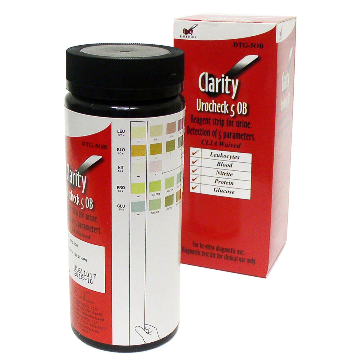 Urocheck 5 OB Urine Test Strips — MedicalRite