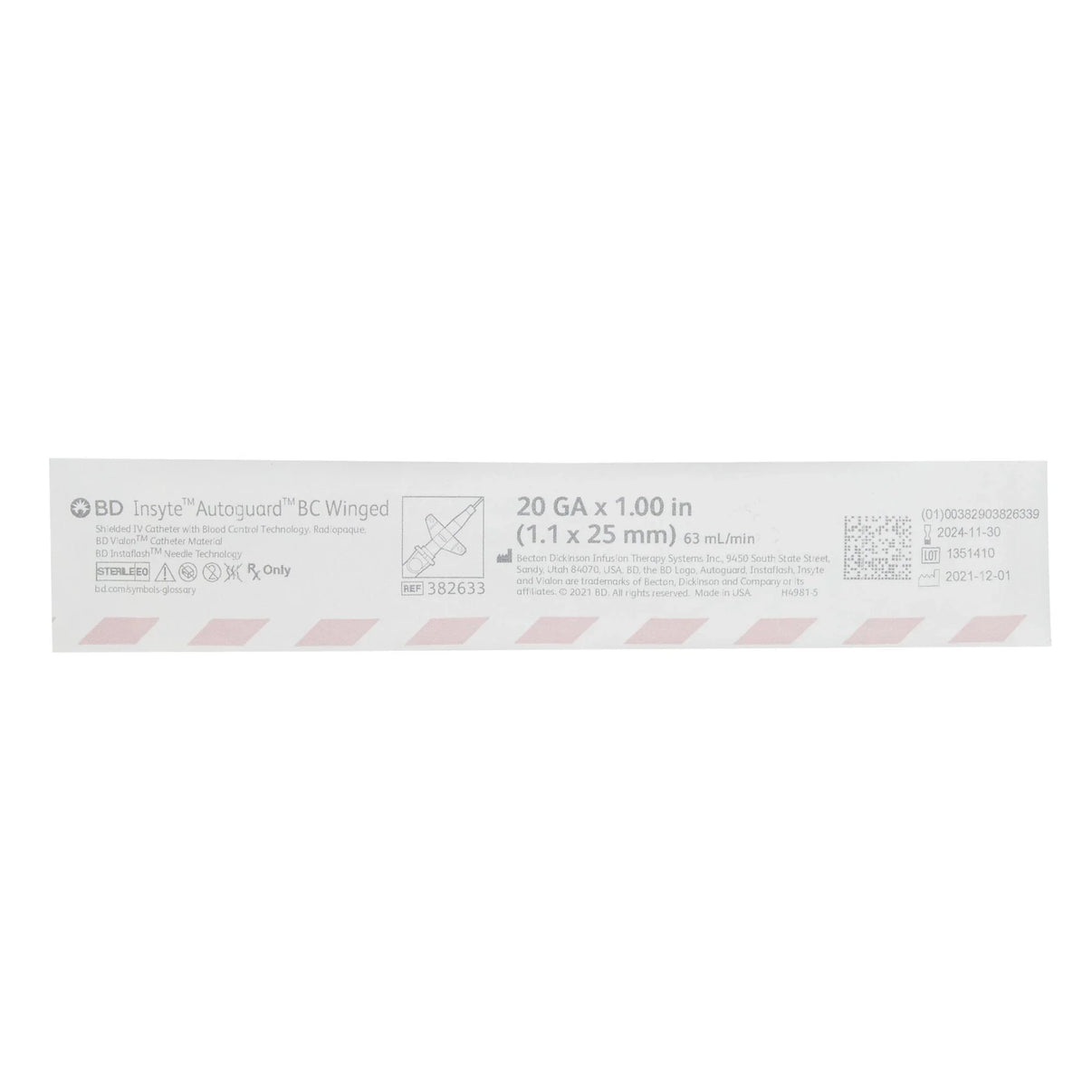 Insyte Autoguard BC Shielded IV Catheter - Winged – MedicalRite