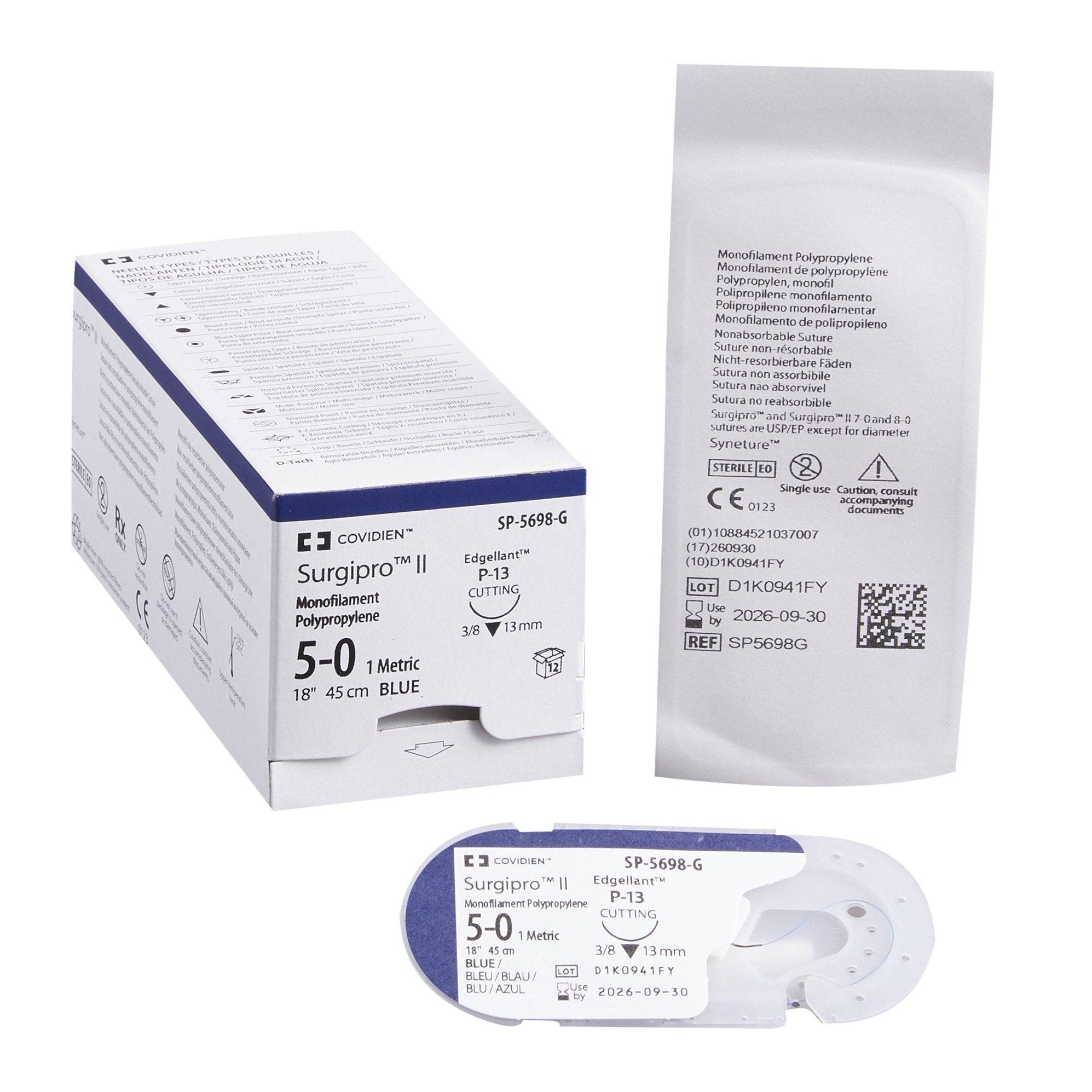 Surgipro Monofilament Sutures with Premium Reverse Cutting — MedicalRite