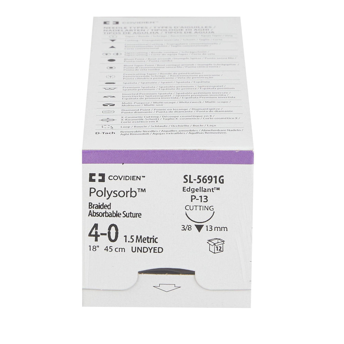 Polysorb Braided Sutures w Premium Reverse Cutting — MedicalRite