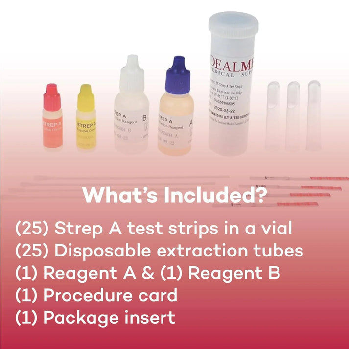 CLIA Waived Strep A Test Kit | Quick Results Throat Culture – MedicalRite