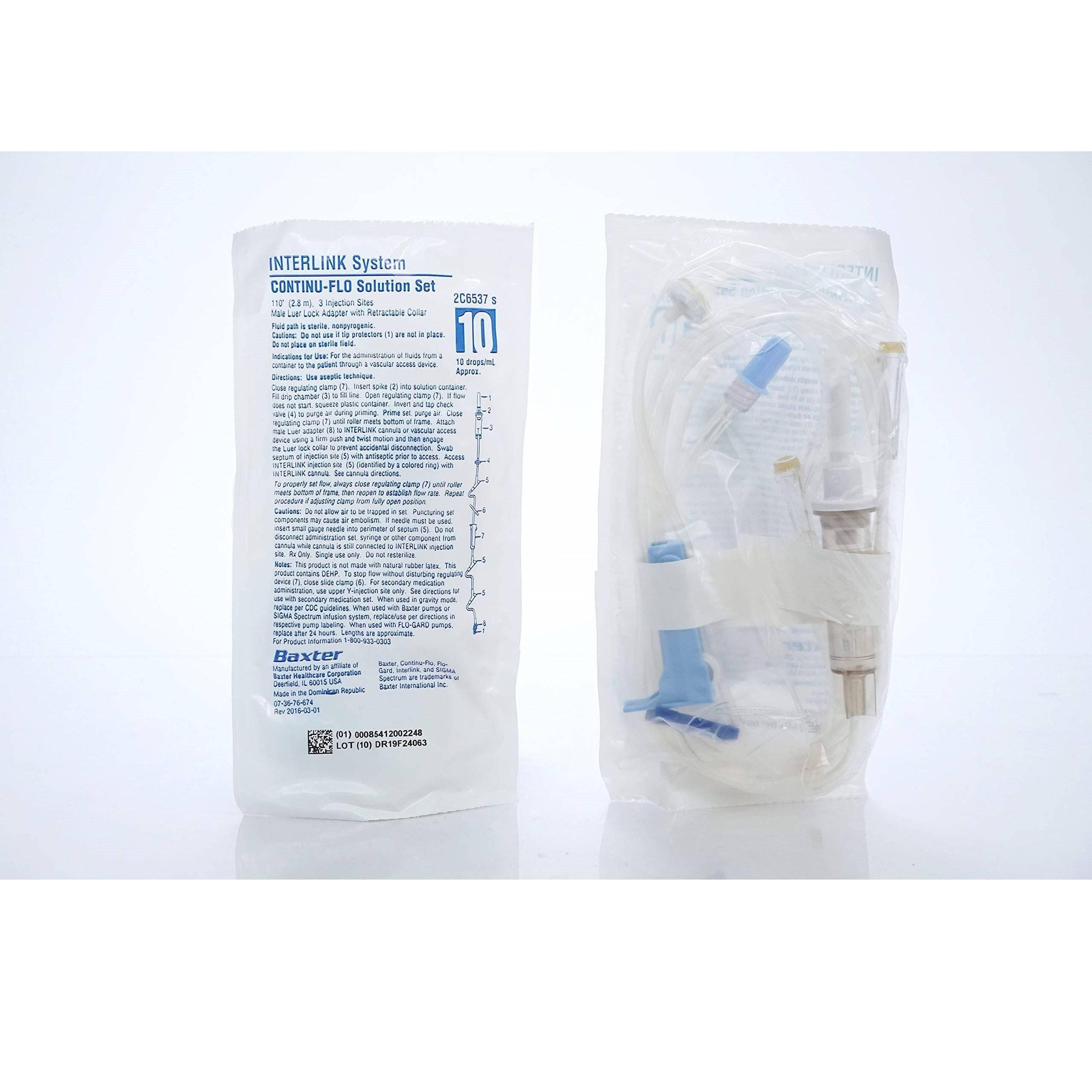 Continu-Flo IV Solution Set with 3Y Site — MedicalRite