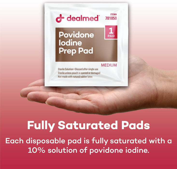 Povidone Iodine Prep Pads — MedicalRite