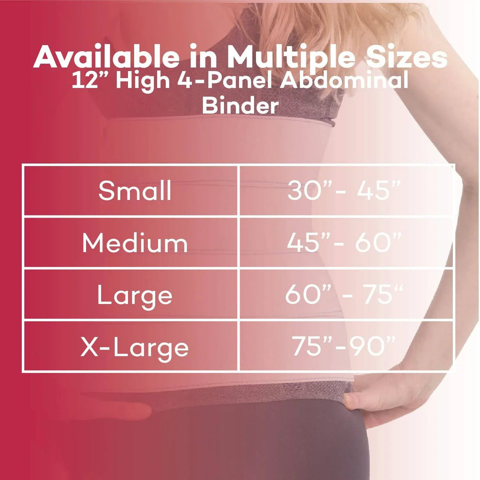 Abdominal Binder for Waist Compression Wrap - 4-Panel – MedicalRite