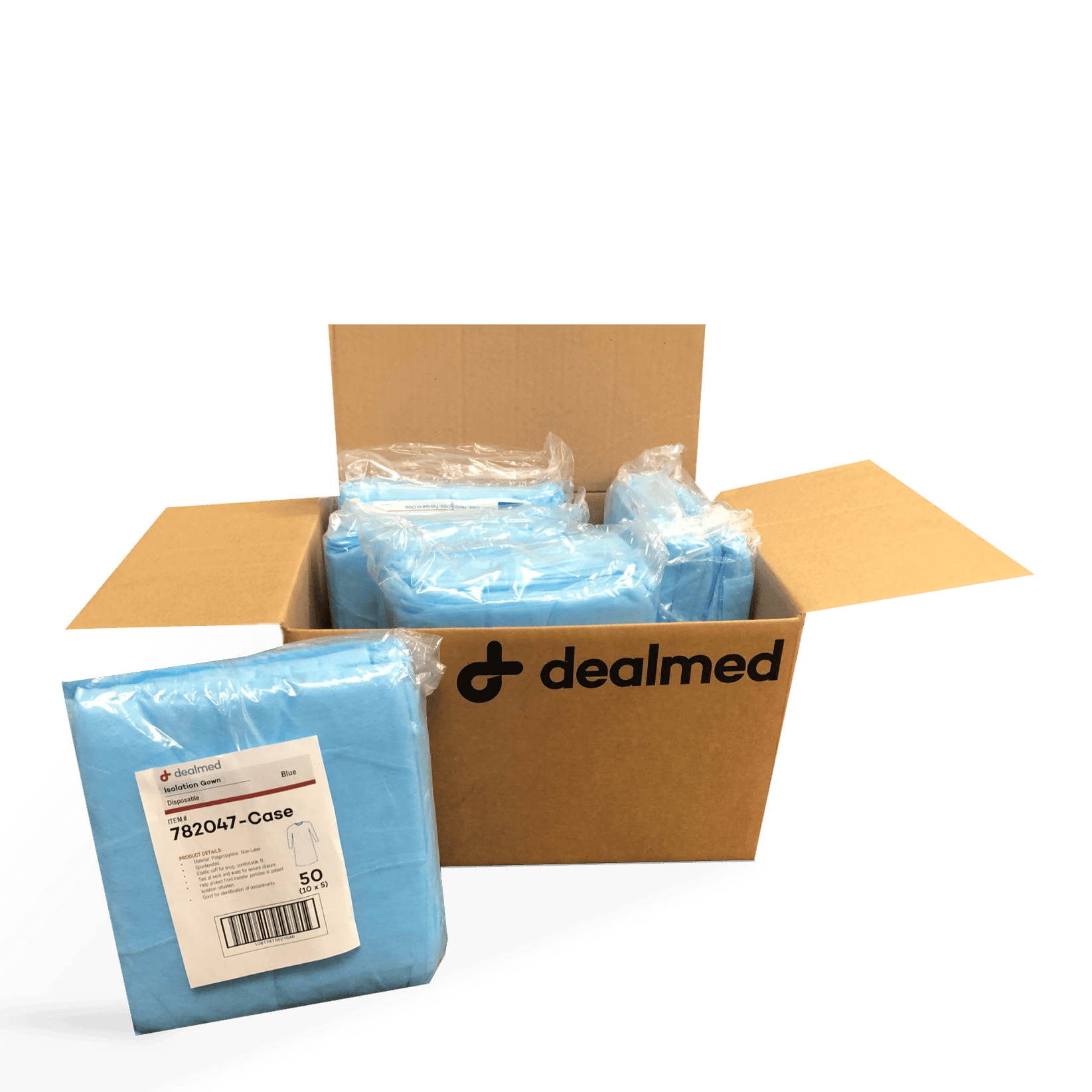 Blue Isolation Gowns — MedicalRite