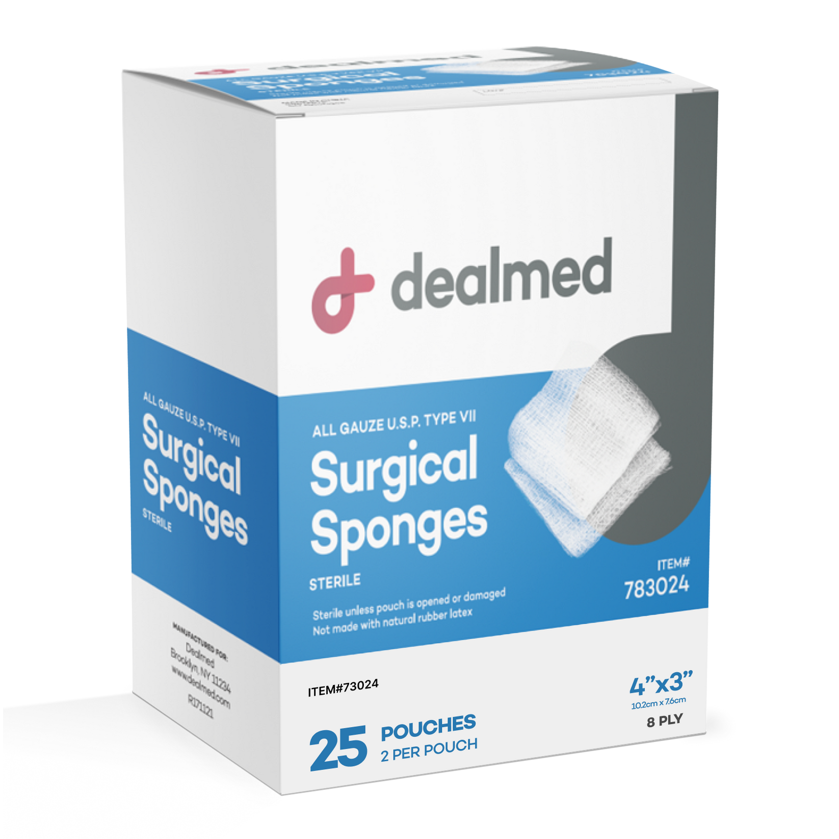 Sterile Surgical USP Type VII Sponges — MedicalRite