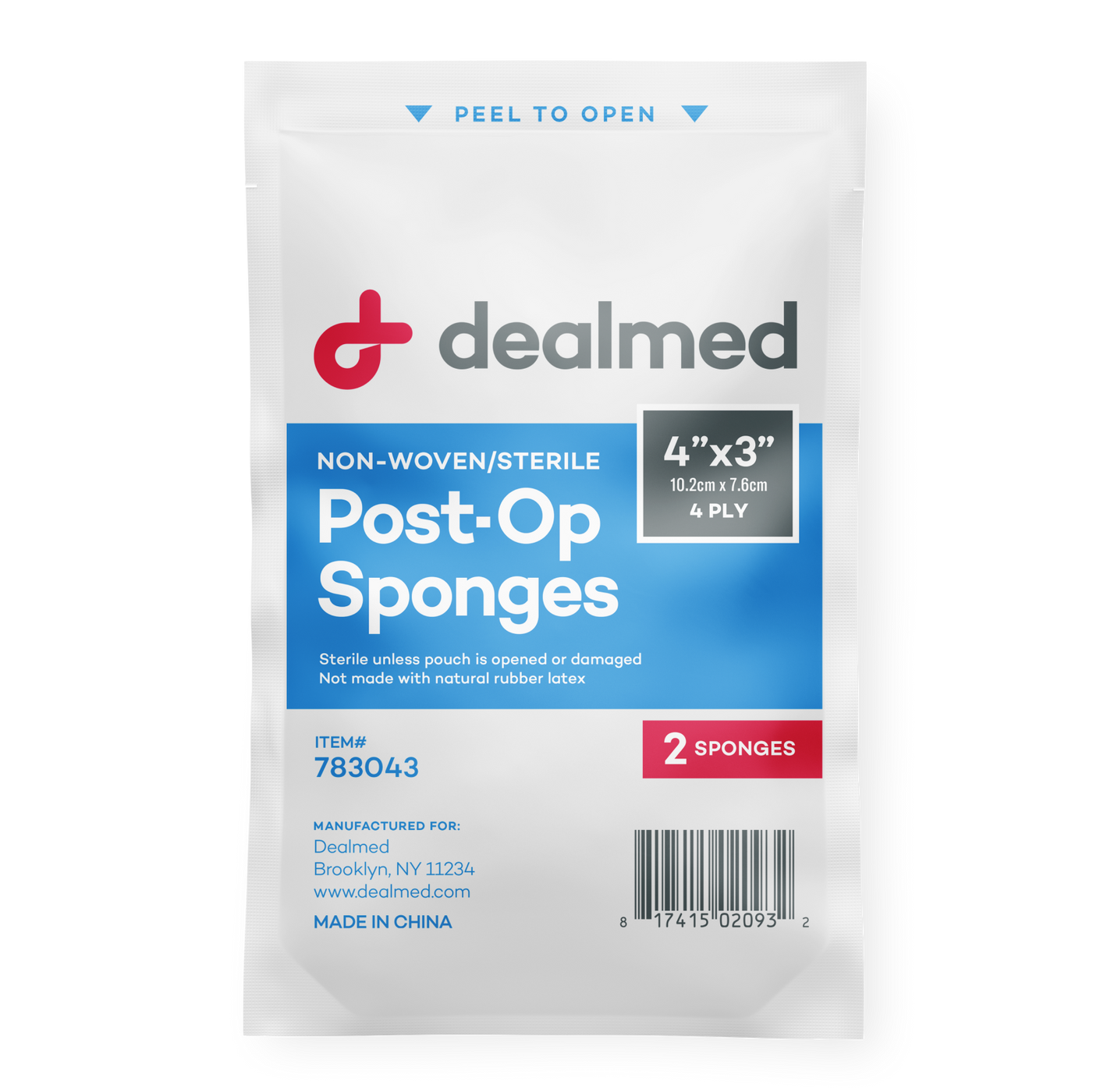 Surgical Post Op Sponges — MedicalRite