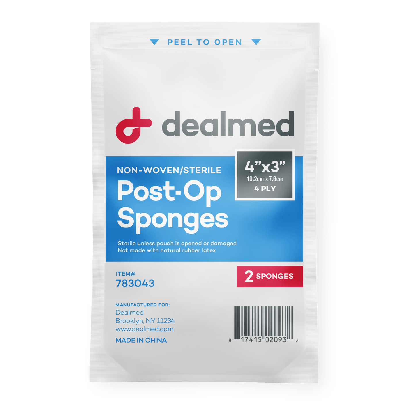 Surgical Post Op Sponges — MedicalRite