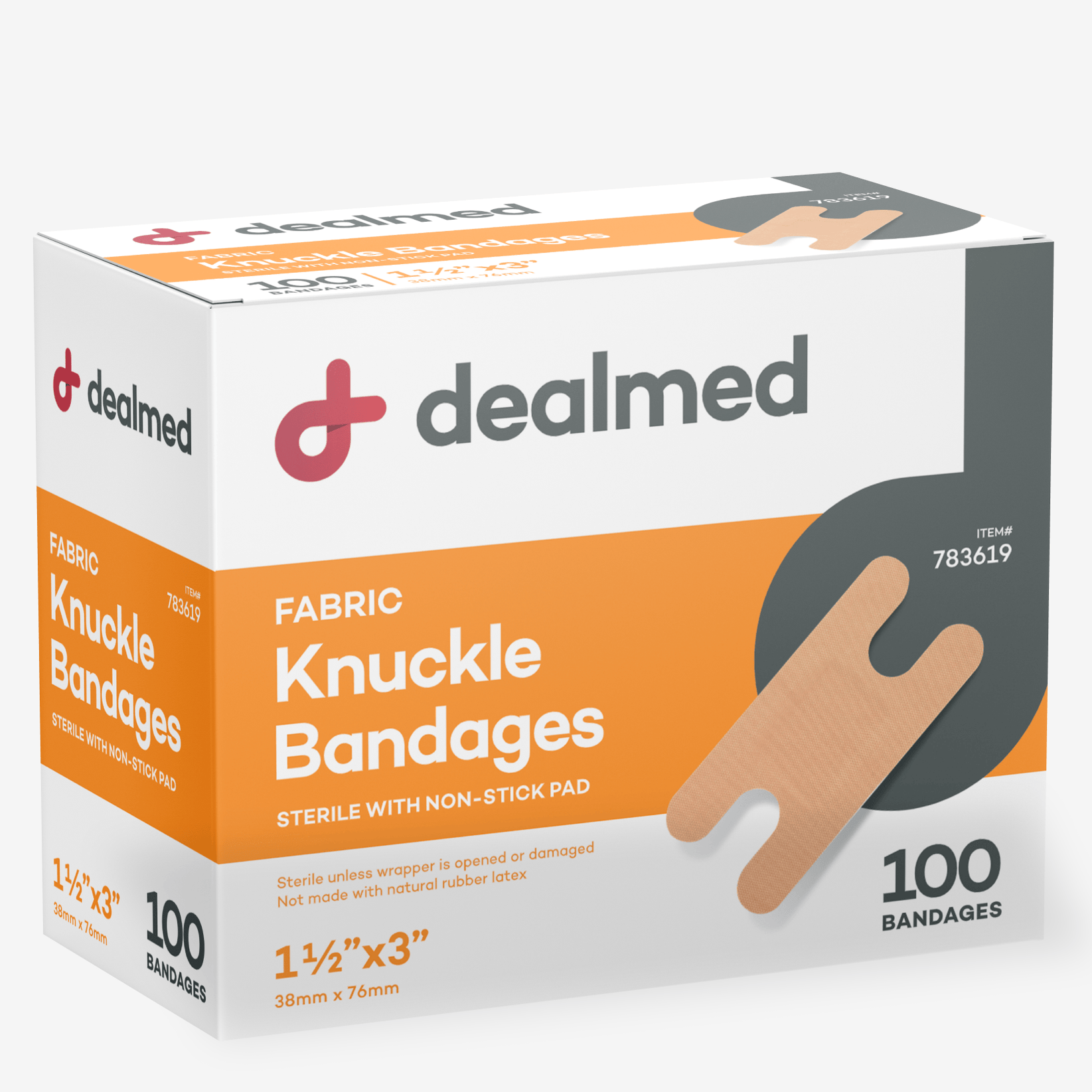 Dealmed FlexiWrap Knuckle Bandages 1-1/2" x 3"
