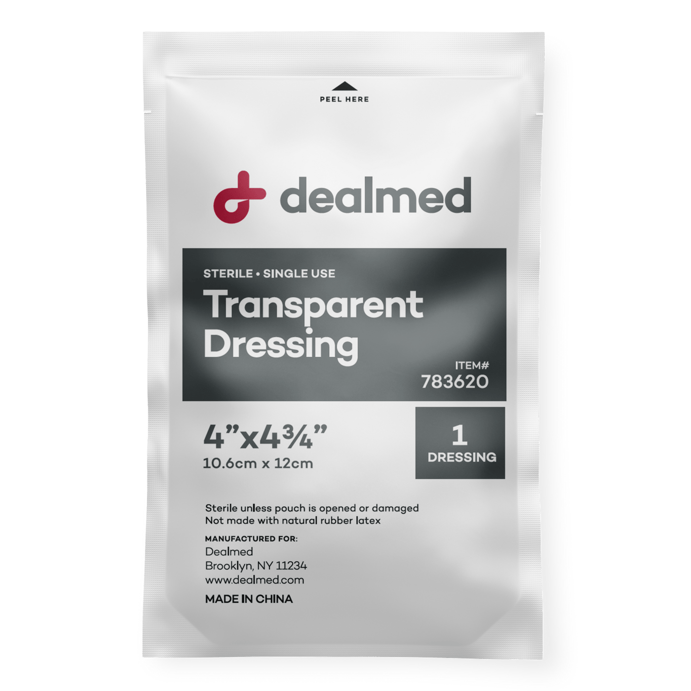 Transparent Semi-Permeable Dressings: Easy Application with High MVTR