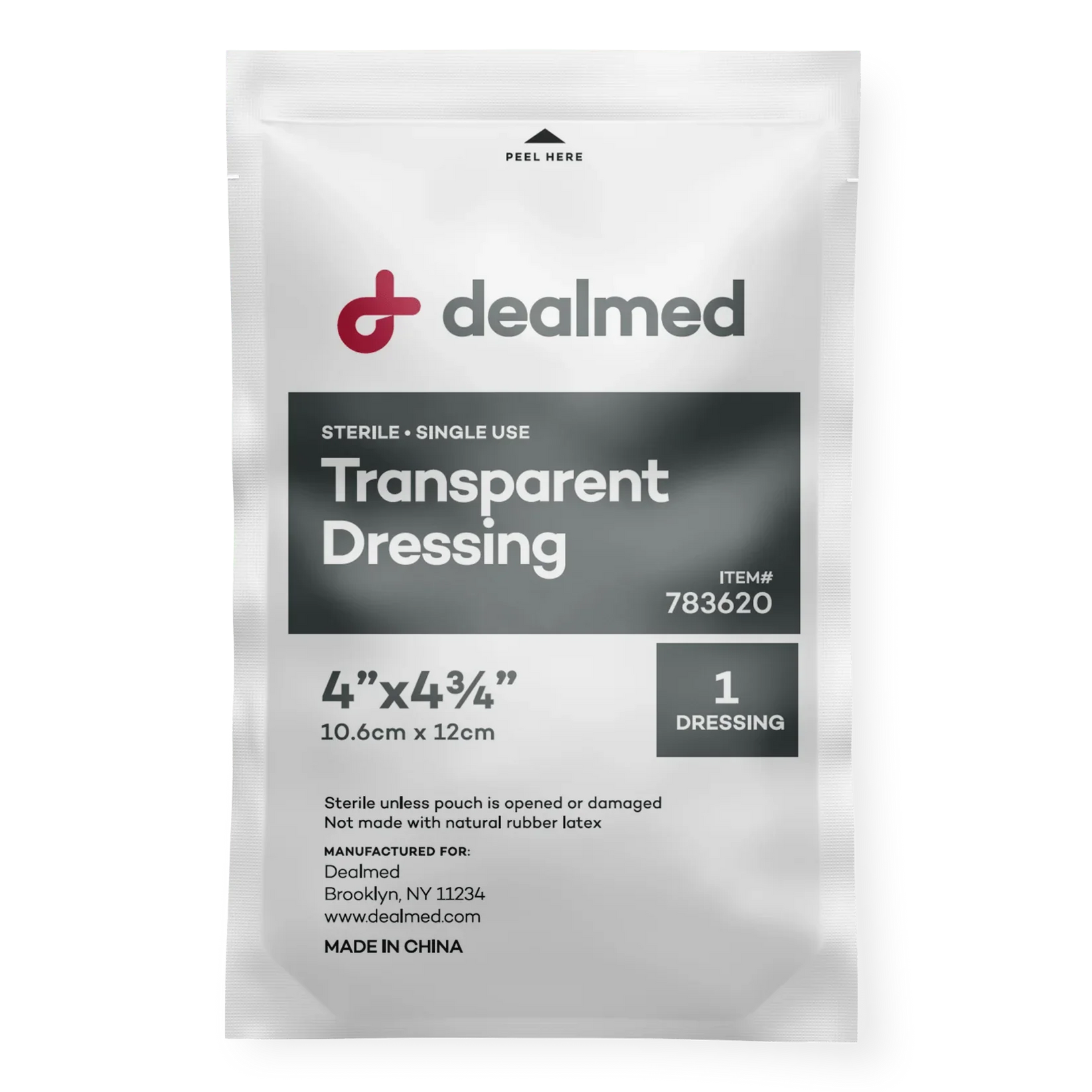 Transparent Semi-Permeable Dressings: Easy Application with High MVTR