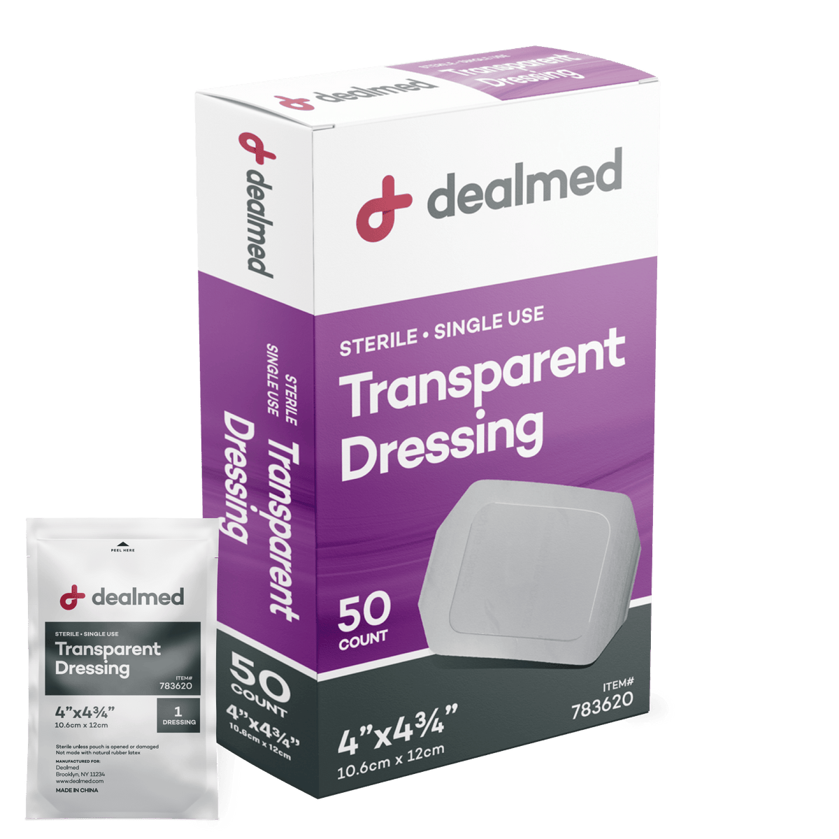 Transparent Semi-Permeable Dressings: Easy Application with High MVTR