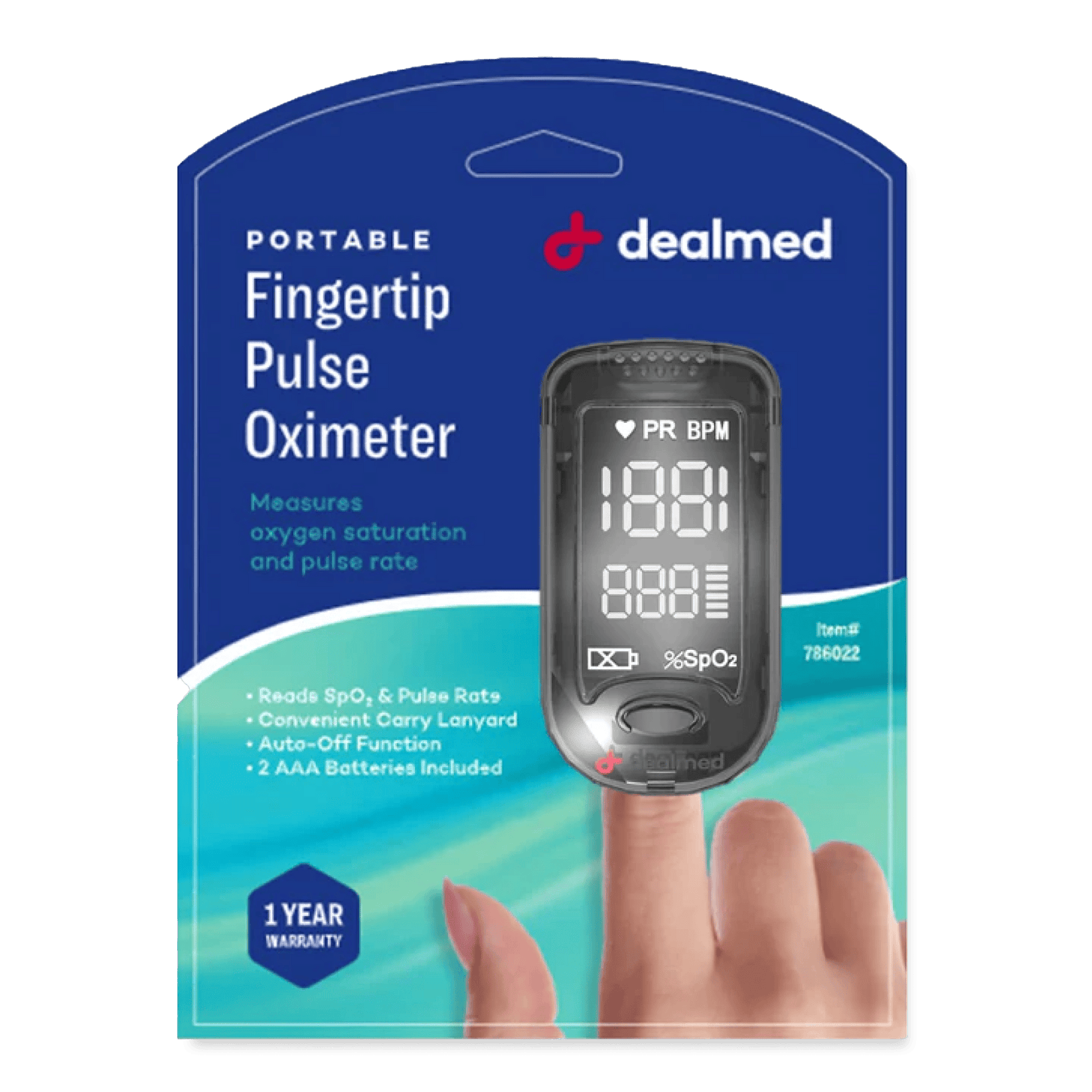 Portable Fingertip Pulse Oximeter — MedicalRite