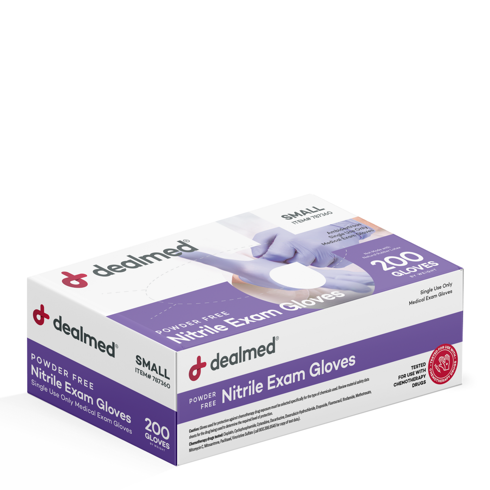 Blue Nitrile Exam Gloves — MedicalRite