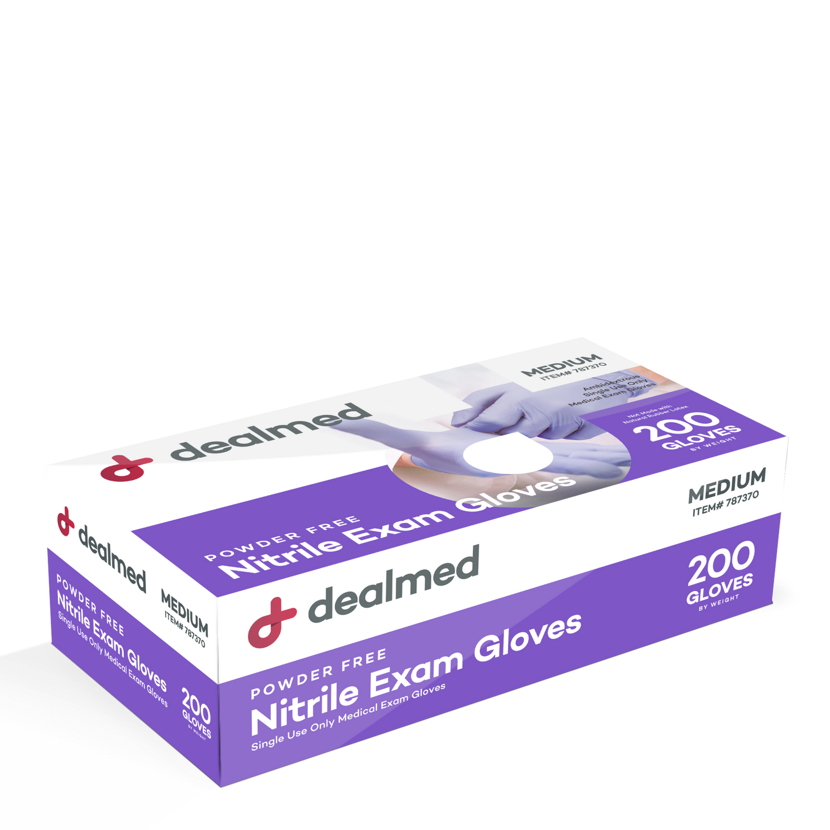 Blue Nitrile Exam Gloves — MedicalRite
