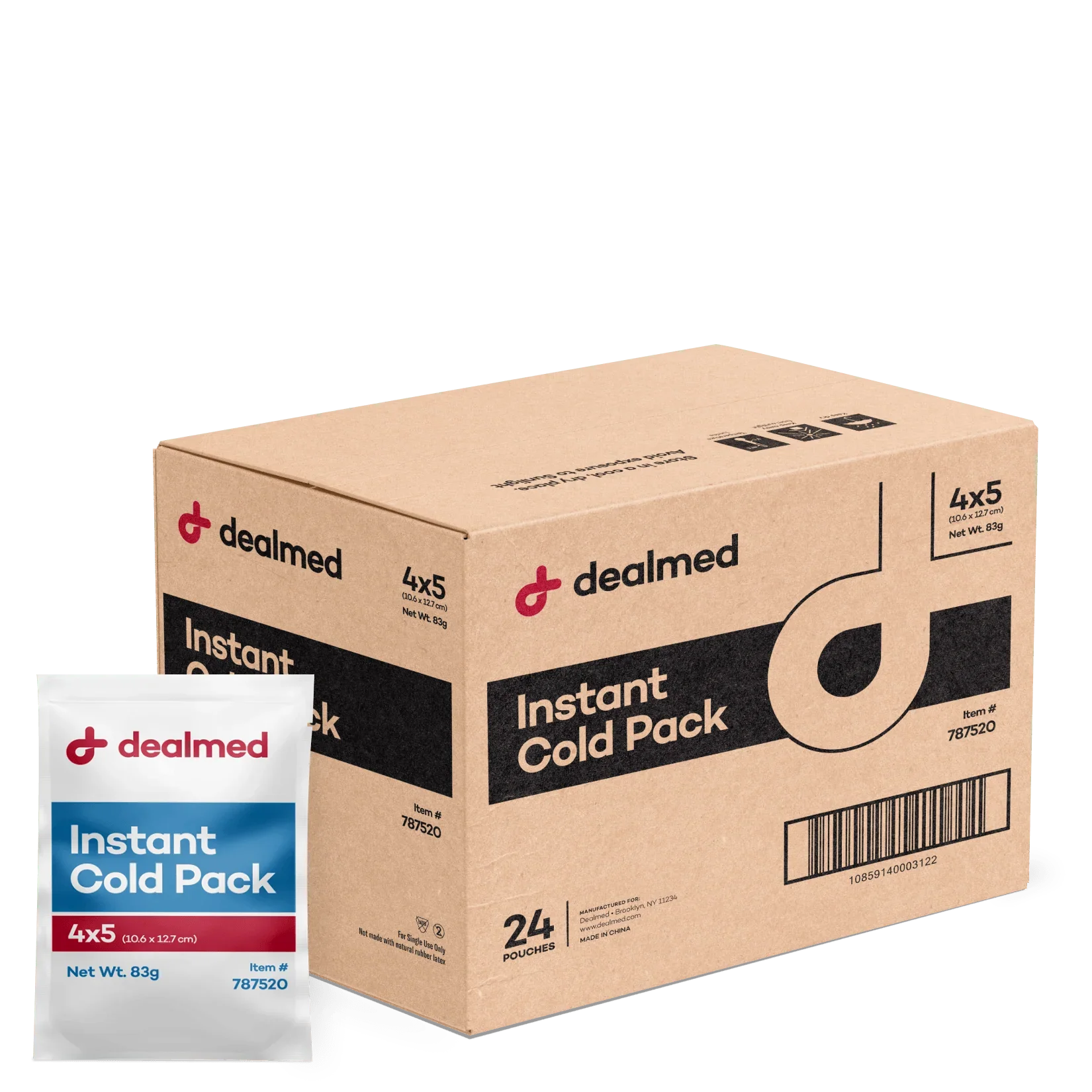 Dealmed Instant Cold Pack | Disposable Single-Use Ice Pack – MedicalRite