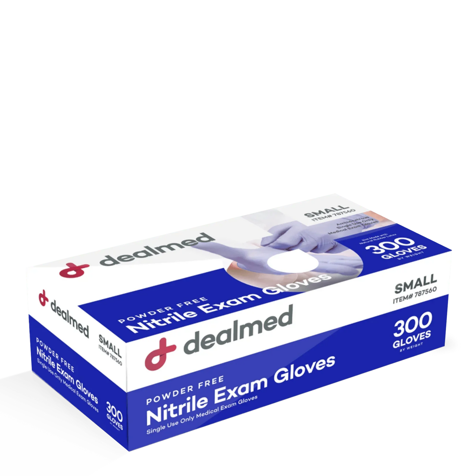 Blue Nitrile Exam Gloves — MedicalRite