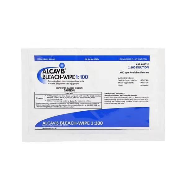 Alcavis Bleach Wipe 1:100 – MedicalRite