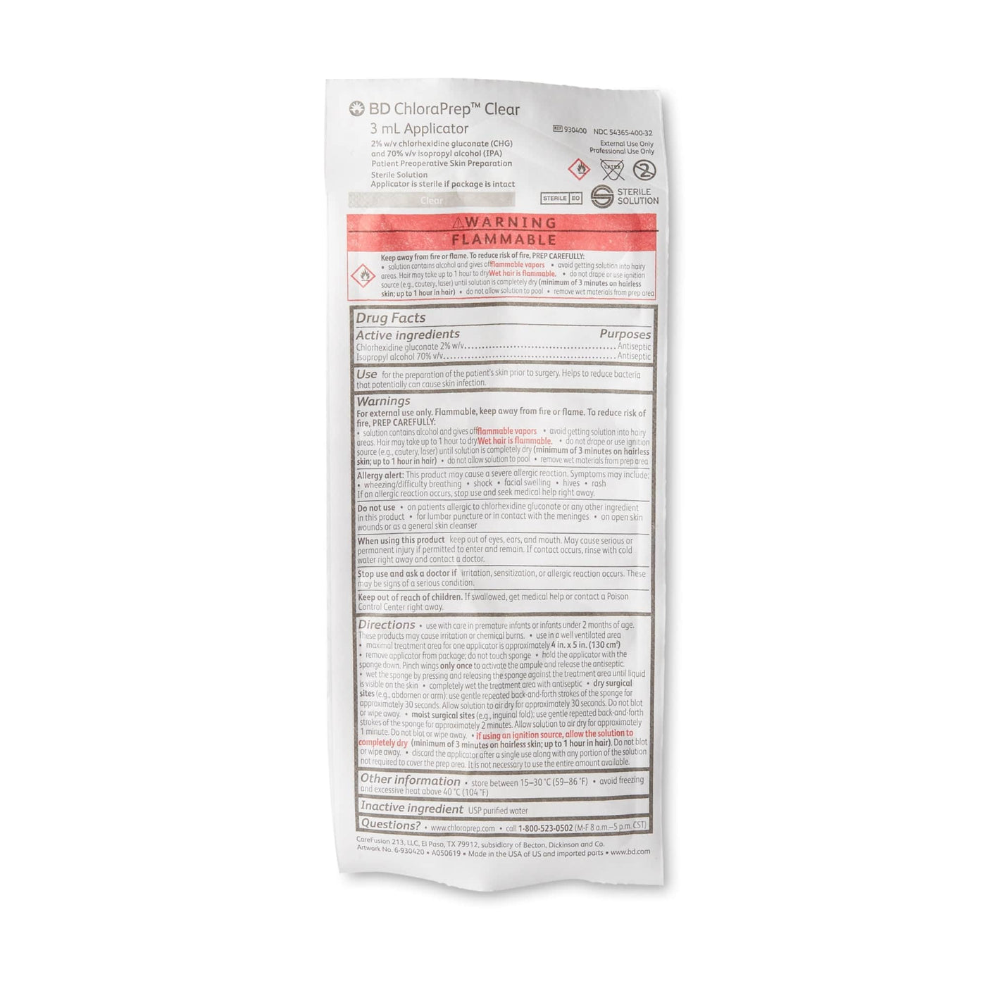 ChloraPrep Clear Applicator — MedicalRite