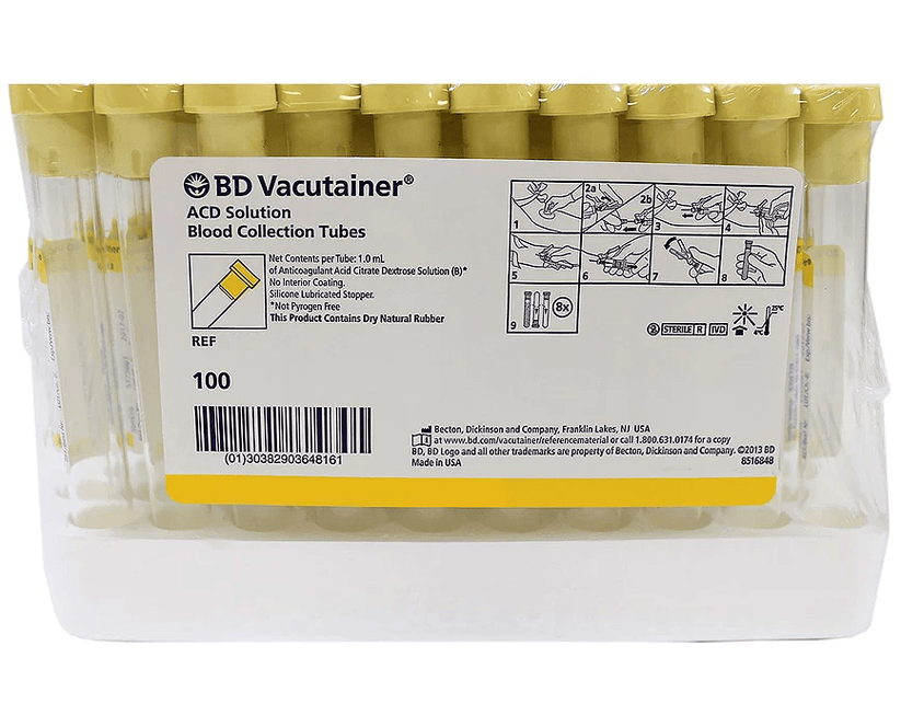 Vacutainer Blood Collection Tube - ACD Solution – MedicalRite