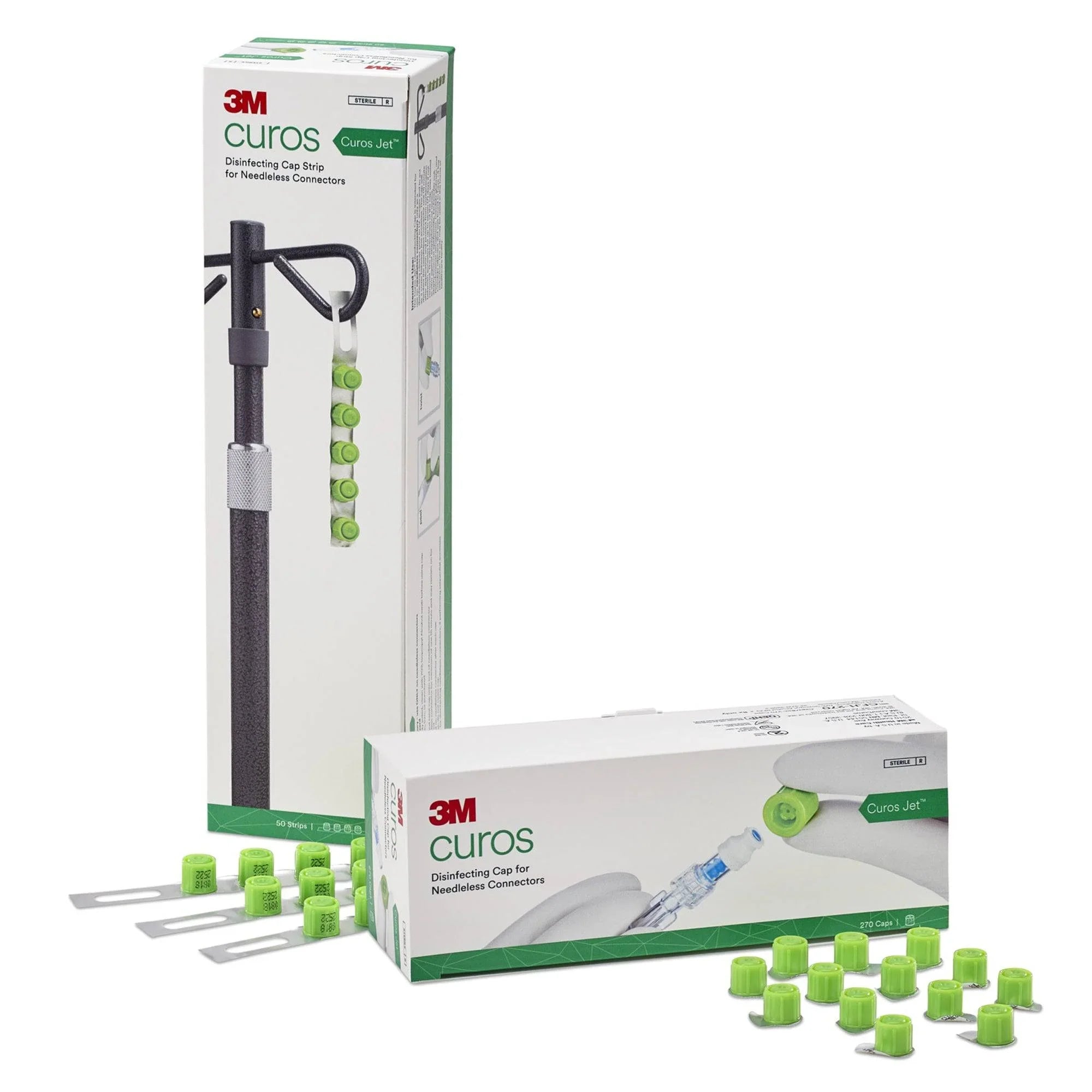 Disinfecting Caps Curos Jet for Needleless Connectors Strip – MedicalRite