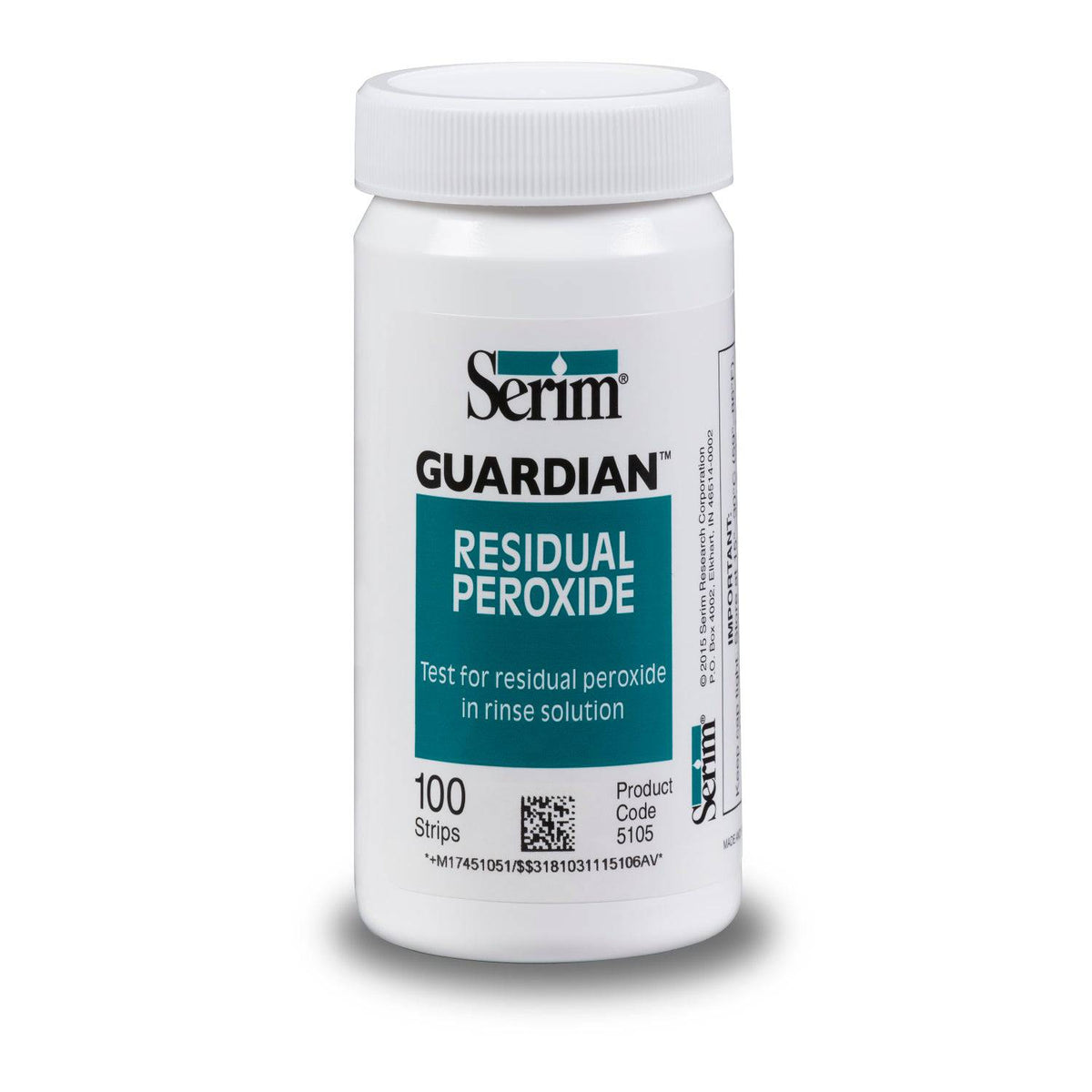 Guardian Residual Peroxide Test Strips: FDA-Cleared for Dialysis Water ...