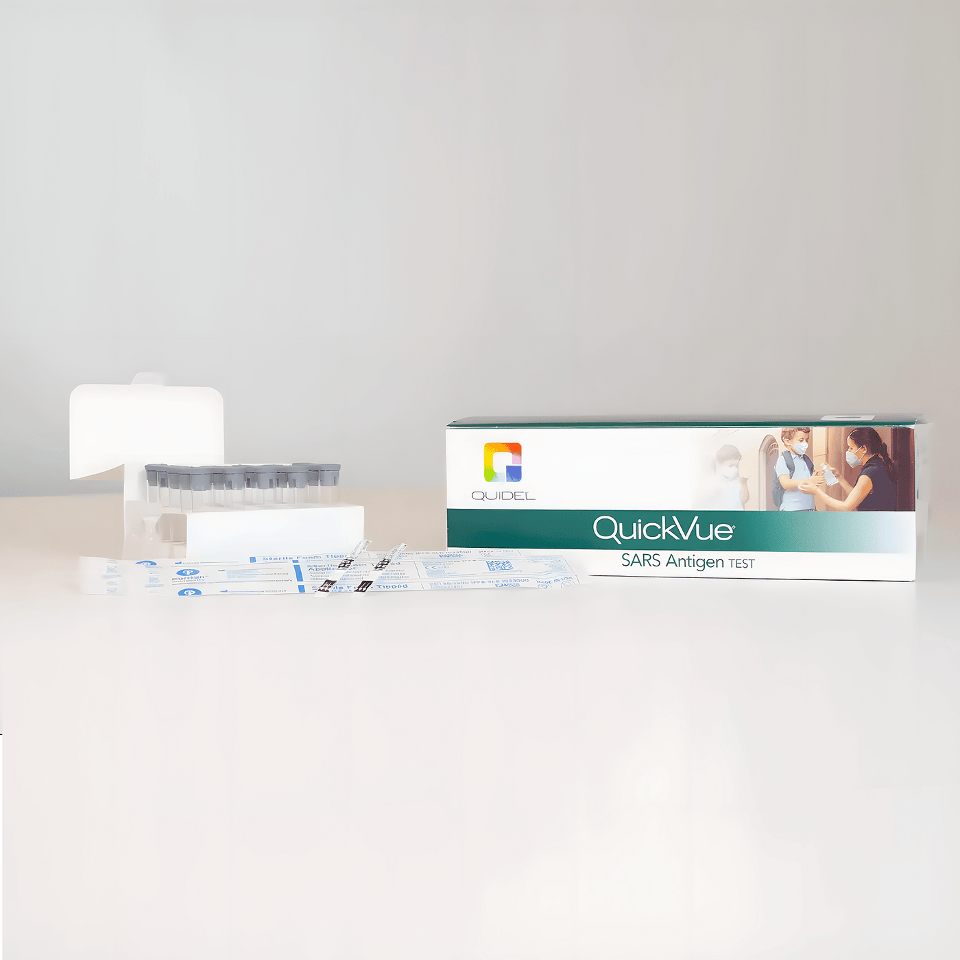 Covid Rapid Test QuickVue SARS Antigen Dipstick