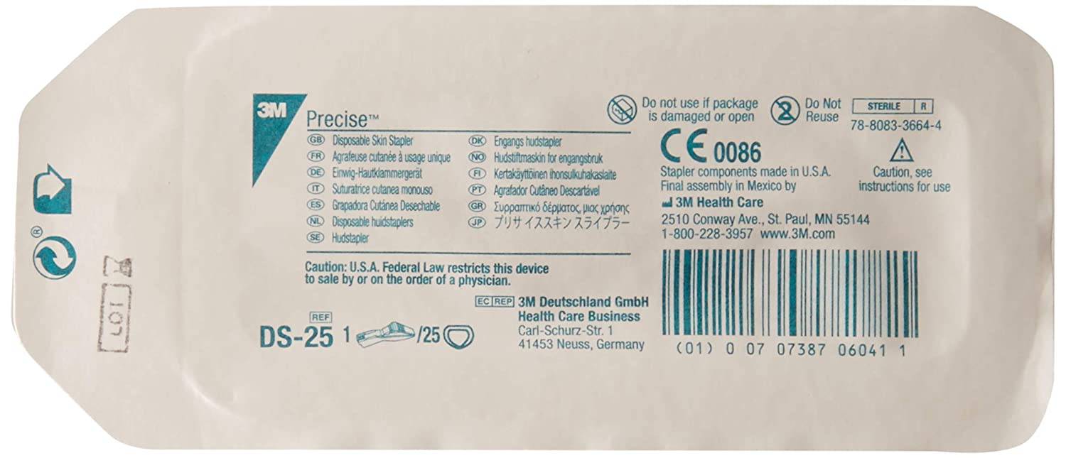 Precise Multi-Shot Disposable Skin Stapler 25 — MedicalRite