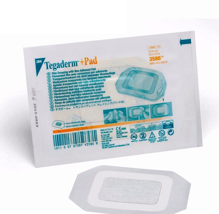 Tegaderm Dressing Transparent Broder with Pad — MedicalRite