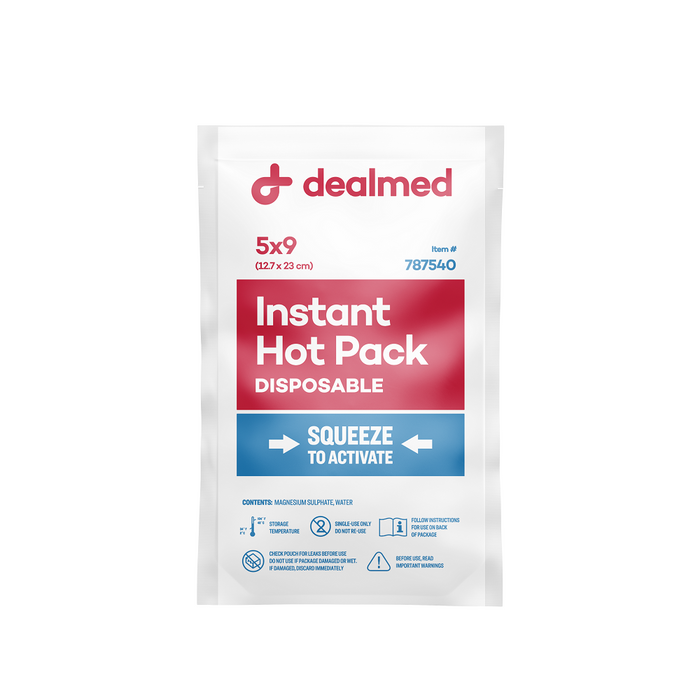 Instant Hot Pack Disposable, 5" x 9" — MedicalRite